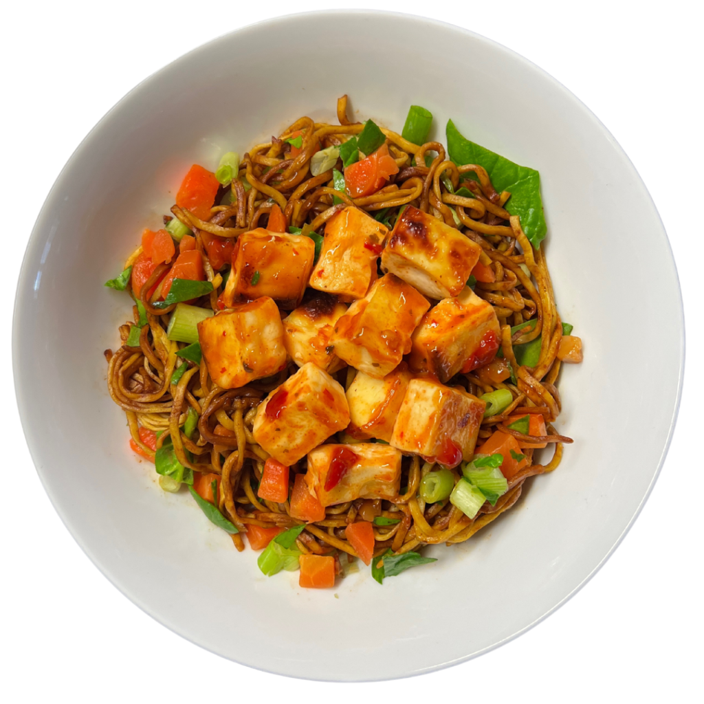 Healthy Sweet Chilli Paneer Noodles Meal - Diet Food Delivery | Result Plan